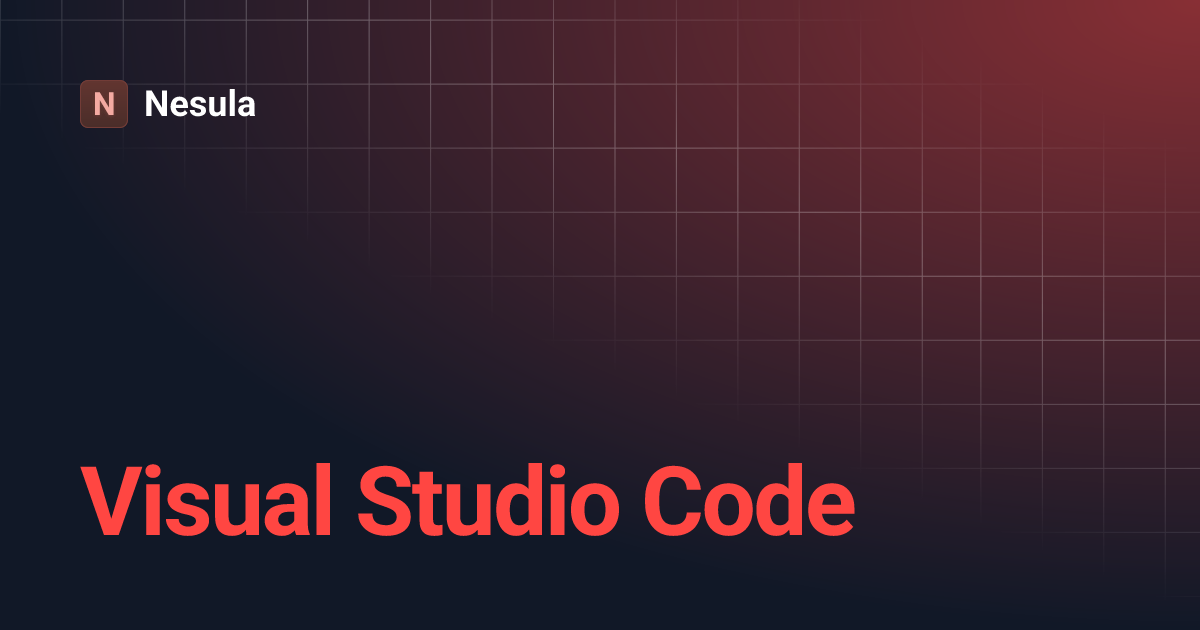 Visual Studio Code | Nesula